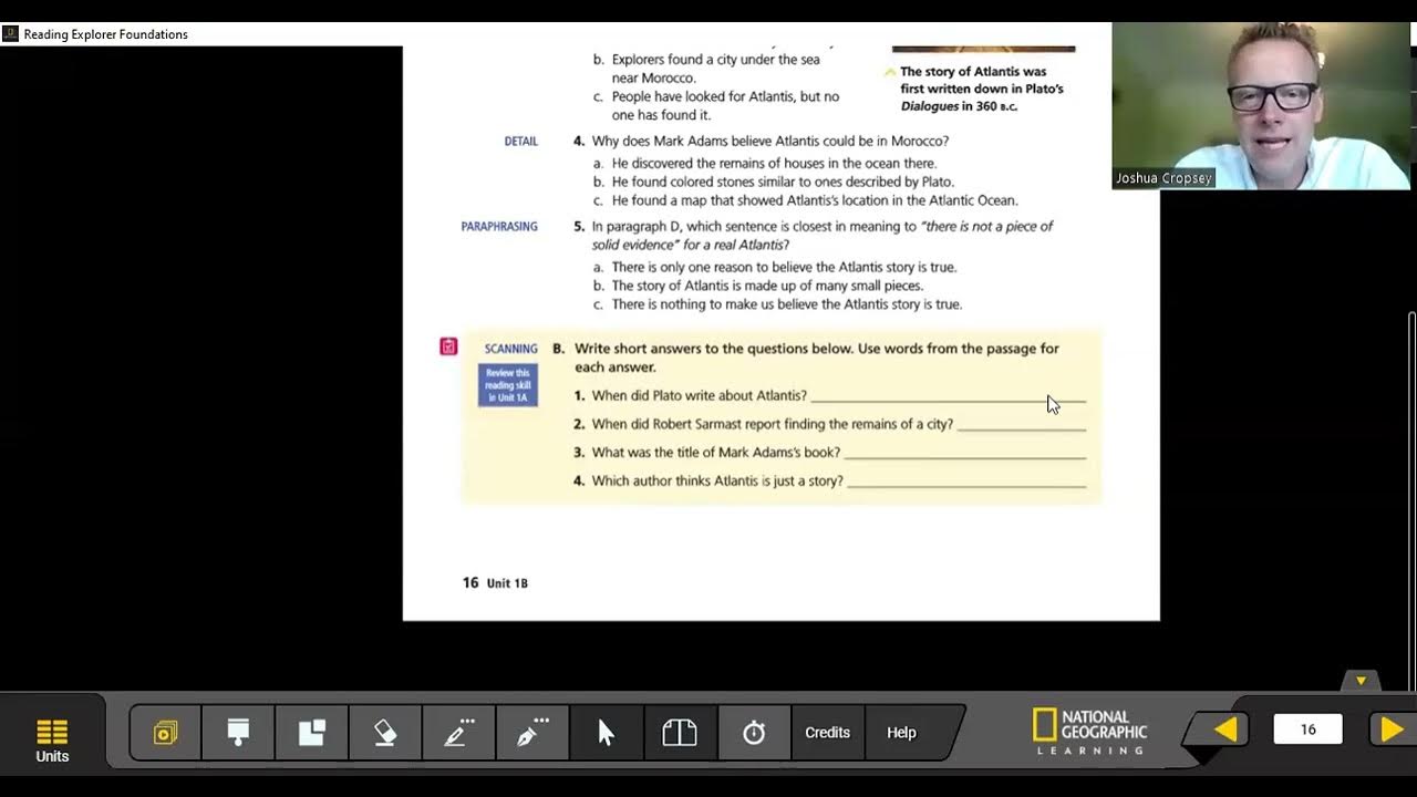 Foundation UNIT 01 Lesson 03 - YouTube