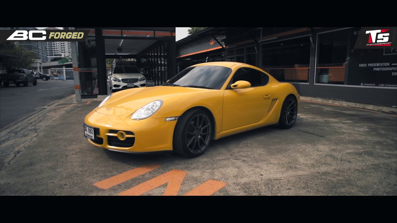 Porsche Cayman 978 - BC Forged - YouTube