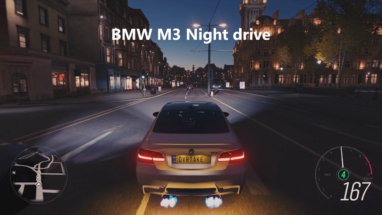 BMW M3 Night drive - YouTube