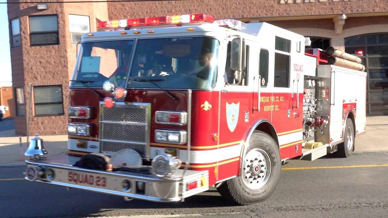 Minquas Fire Company Squad 23 Responding - YouTube