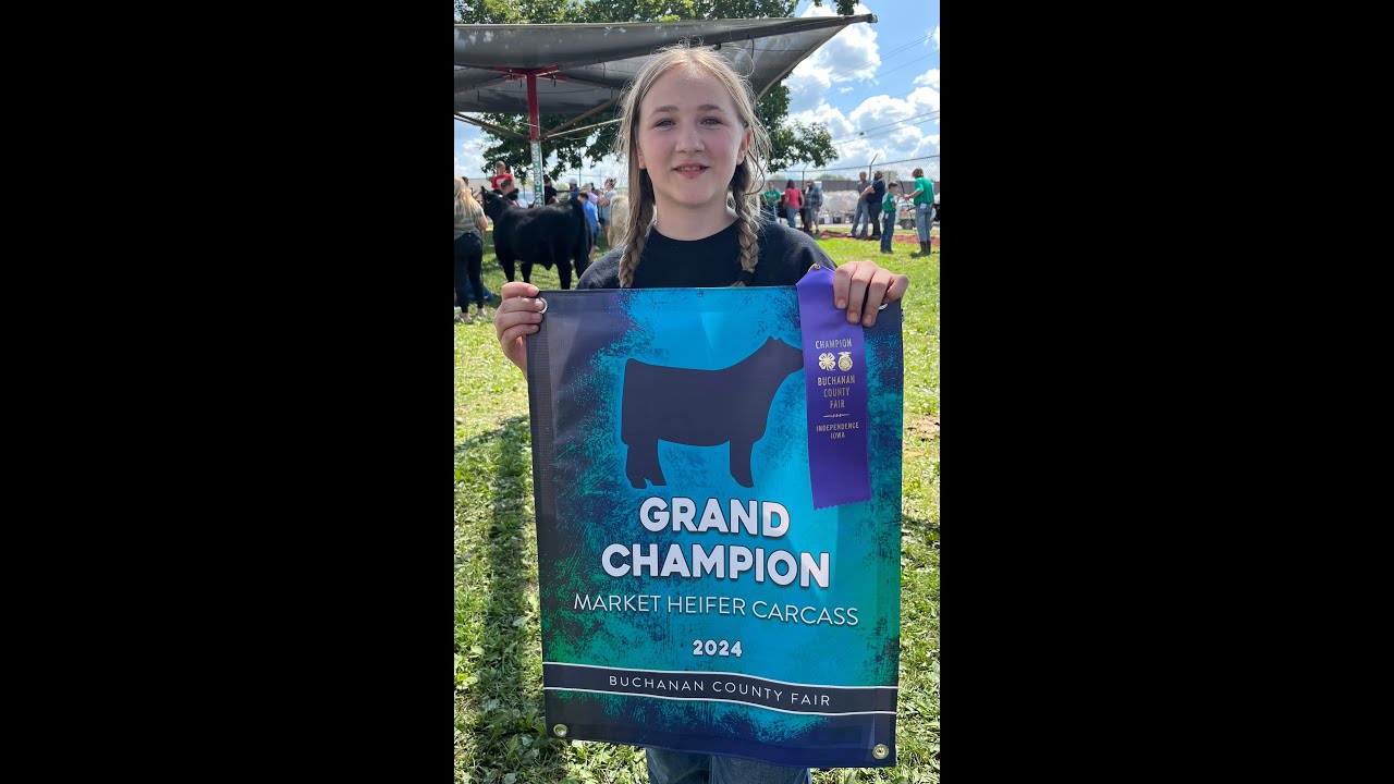 Meet the Champions Buchanan County Fair - Elizabth Hilliard - YouTube