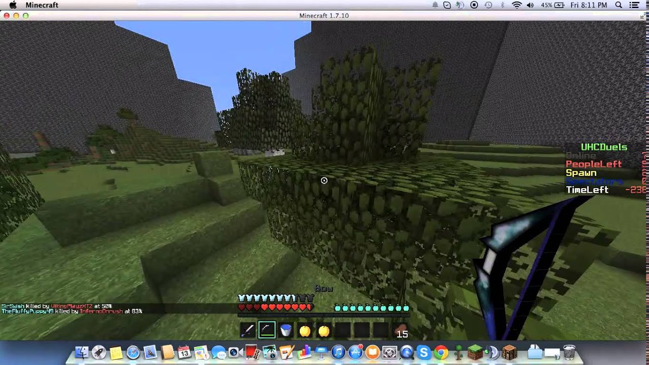 Minecraft UHC Duels #1 (With Music) - YouTube