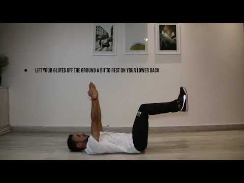 Beginner dead bug-exercise 14