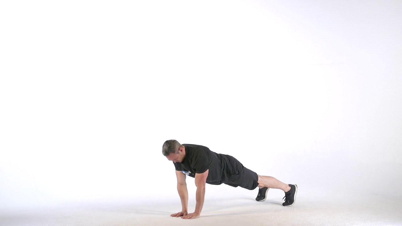 Eccentric Drop Push-ups - YouTube