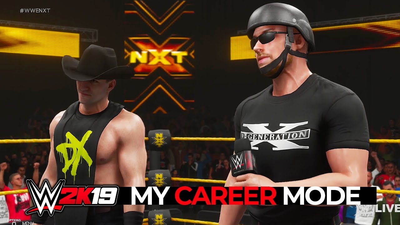 Wwe 2k19 My Career Mode Ep 3 Invading Nxt Youtube
