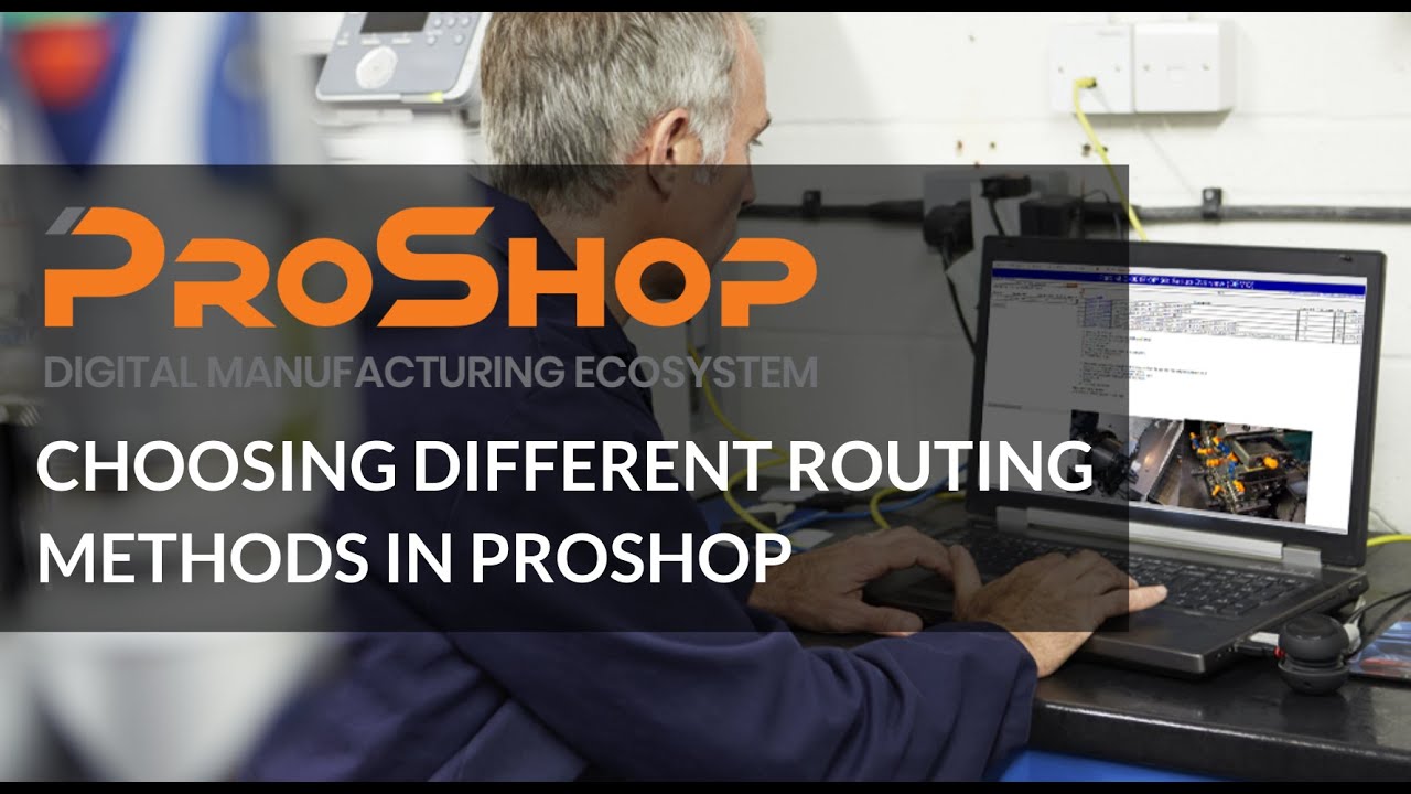 Choosing Different Routing Methods in ProShop - YouTube