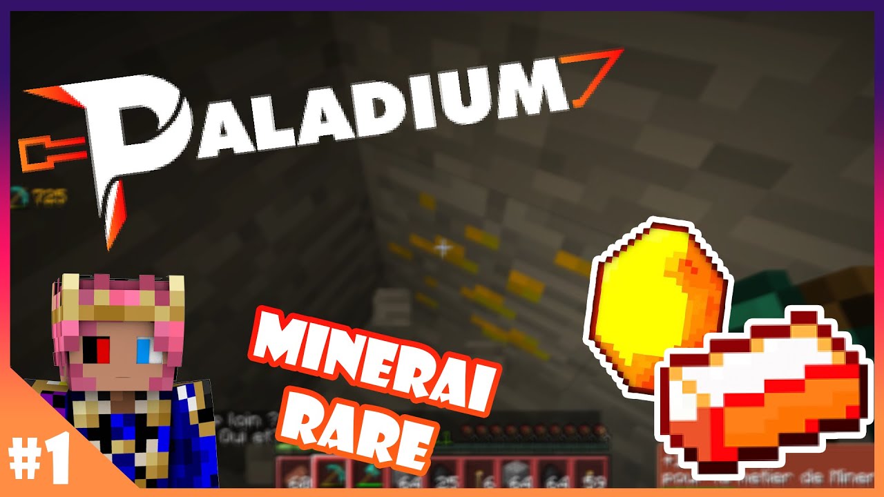 MINERAI LE PLUS RARE (je suis trop chanceux) - PALADIUM - MINECRAFT ...
