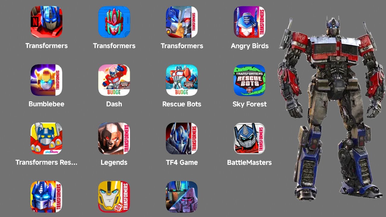 All Transformers in 2025: Forged Fight^Tactical Arena^Earth Wars^Angry ...