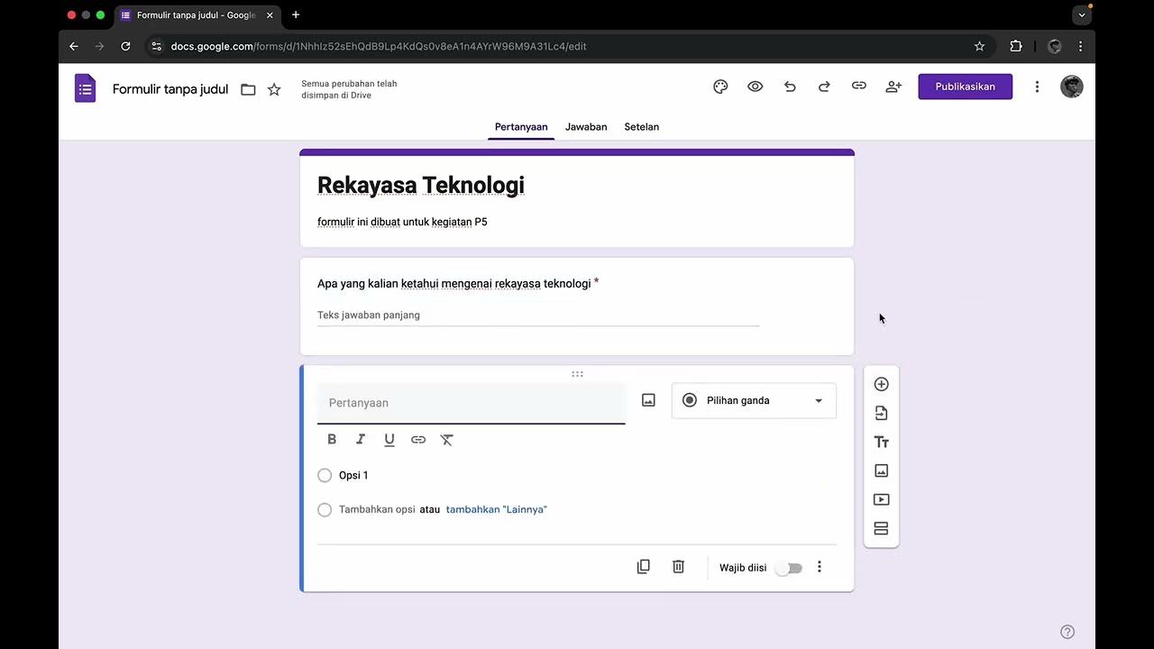 Tutorial Menggunakan Google Form - YouTube