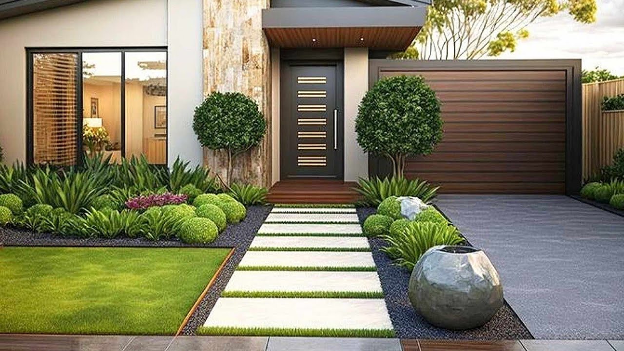 Modern Home Garden Landscaping Ideas 2024 Backyard Gardening Ideas ...