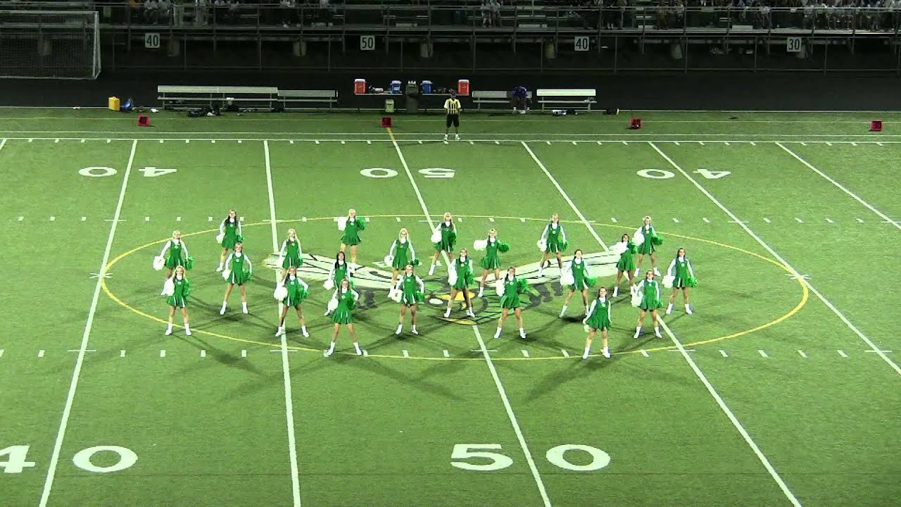Edina Hornettes - 1st Football Game 2011 - YouTube