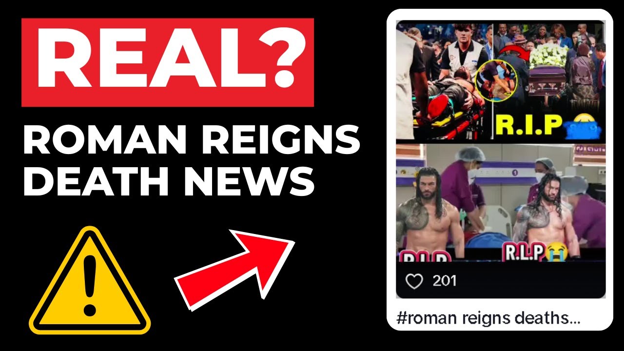 Roman Reigns Death News: Real or Fake? Roman Reigns Death News 2025 ...