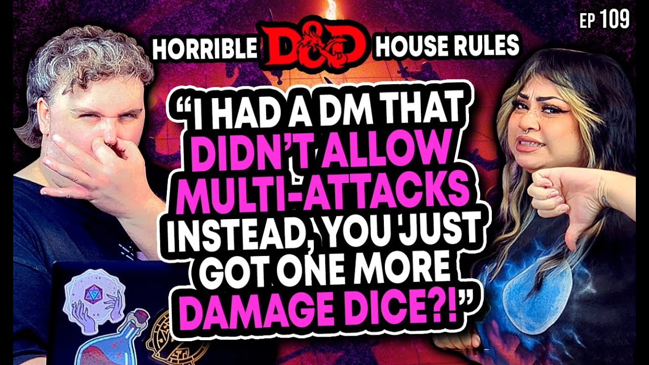 Reviewing 15 D&D House Rules From Reddit... Uh-Oh | Ep 109 - YouTube