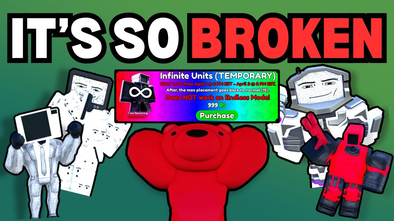 INFINITE APRIL FOOLS UNITS... (IT'S INSANE!) - YouTube