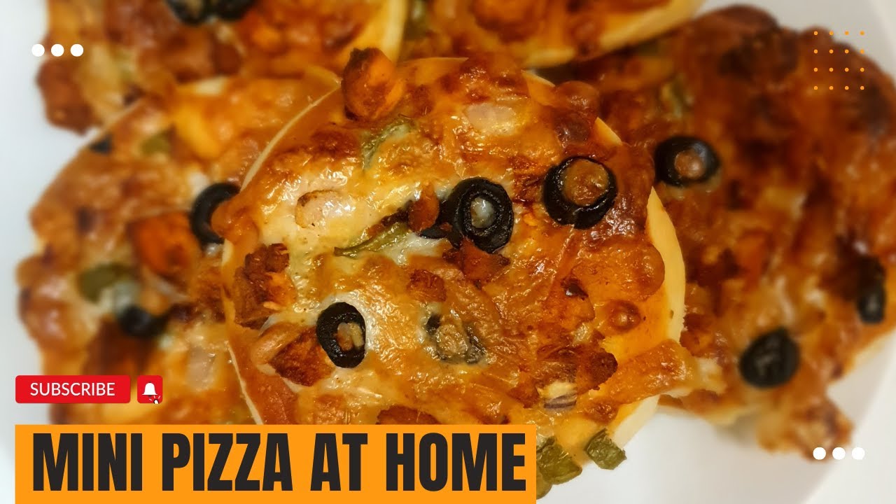 Best Homemade Mini Pizza Recipe Step By Step | Mini pizza recipe - YouTube