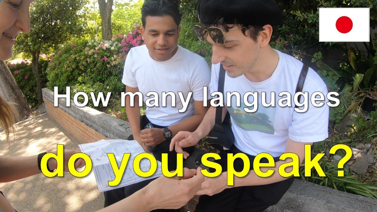 Osaka, How many languages do you speak? - YouTube