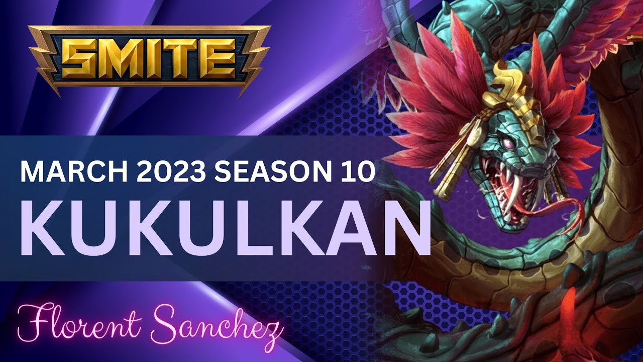 Smite - Test Kukulkan - Season 10 - March 2023 - YouTube