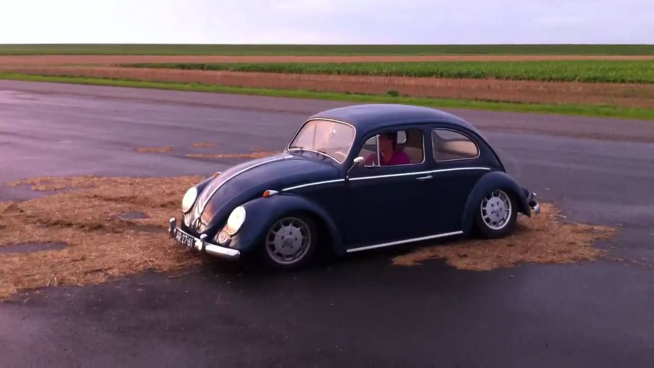 1960 beetle with 25 HP - YouTube
