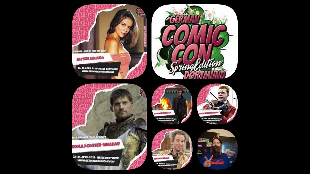 Mein Besuch bei der German Comic Con 2022 Spring Edition in Dortmund ...