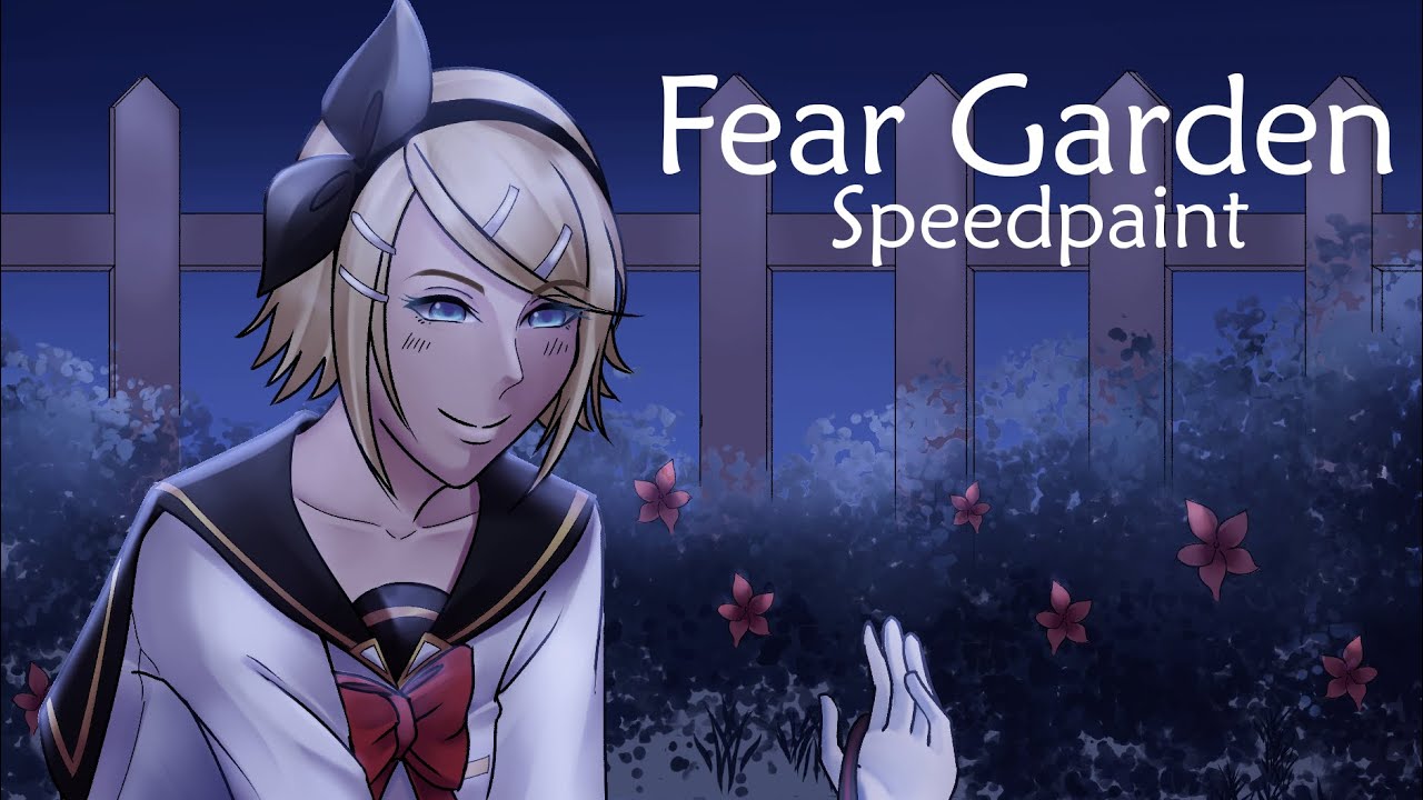 Fear Garden - Speedpaint - YouTube
