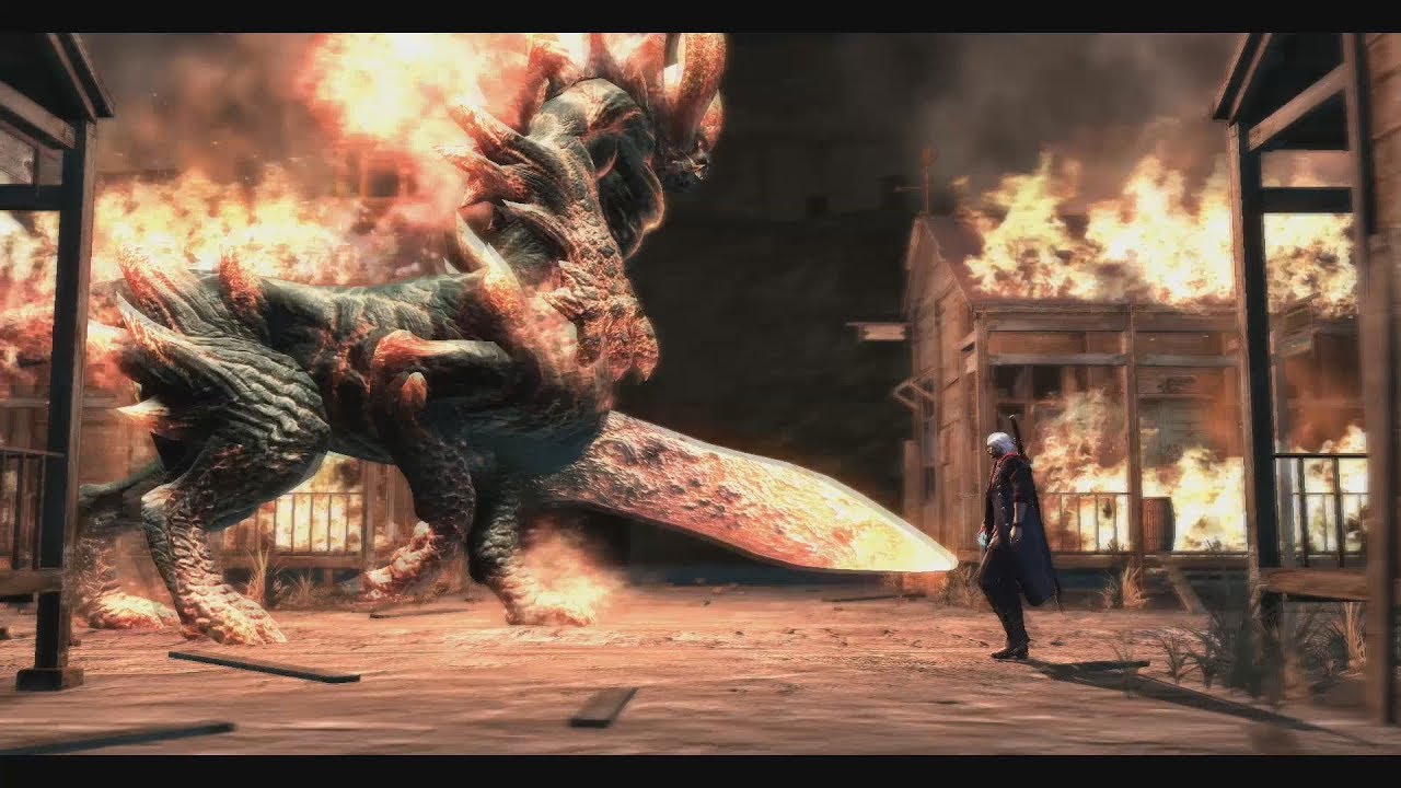 Devil May Cry 4 Special Edition - Berial Boss Fight (Devil Hunter ...