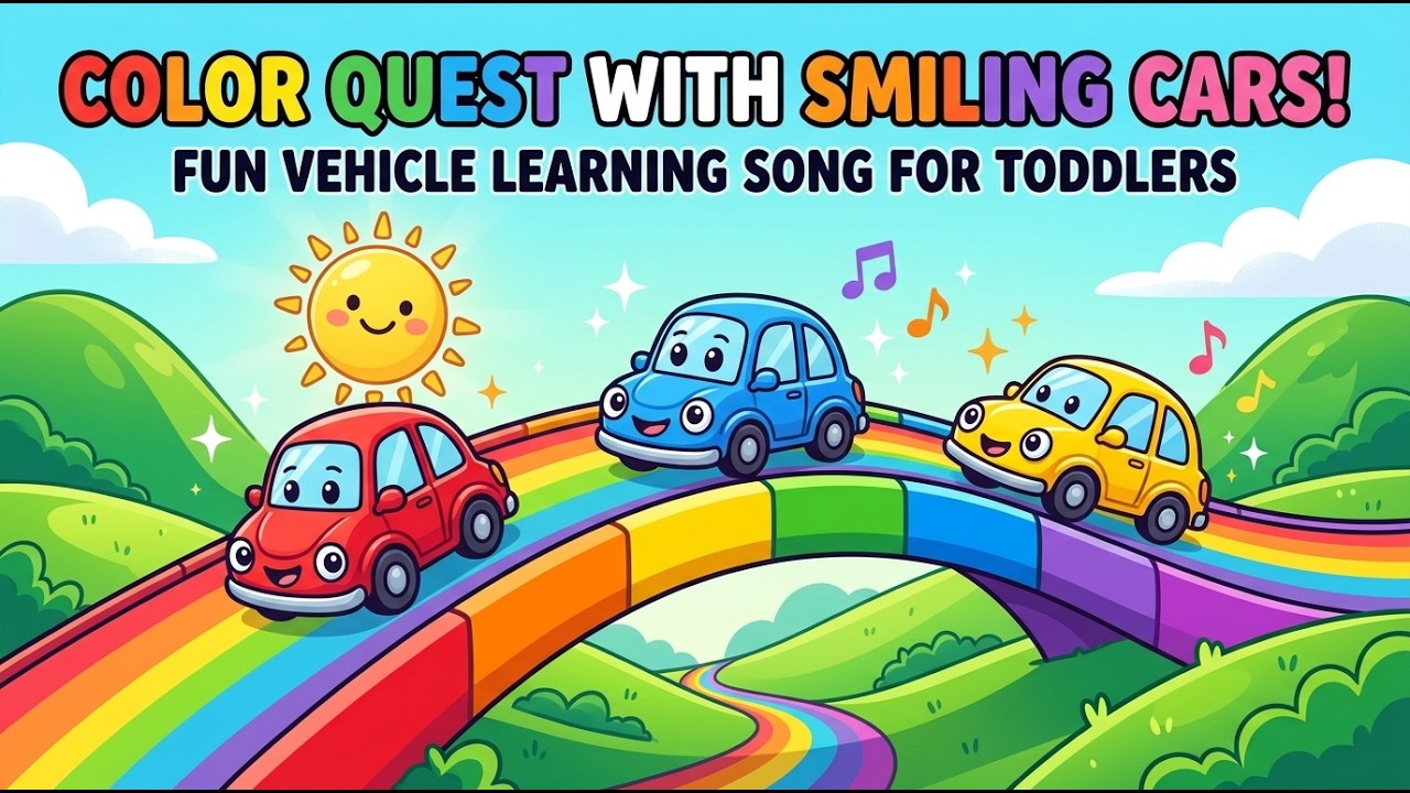 Aprende los Colores con Happy Cars | Canción Infantil y Rimas ...