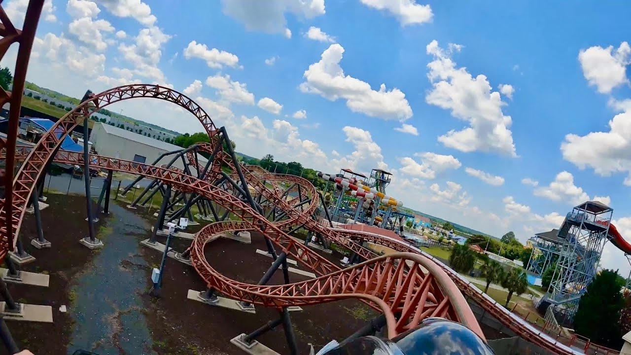 Copperhead Strike AWESOME Launch Roller Coaster 4K POV! | Carowinds ...