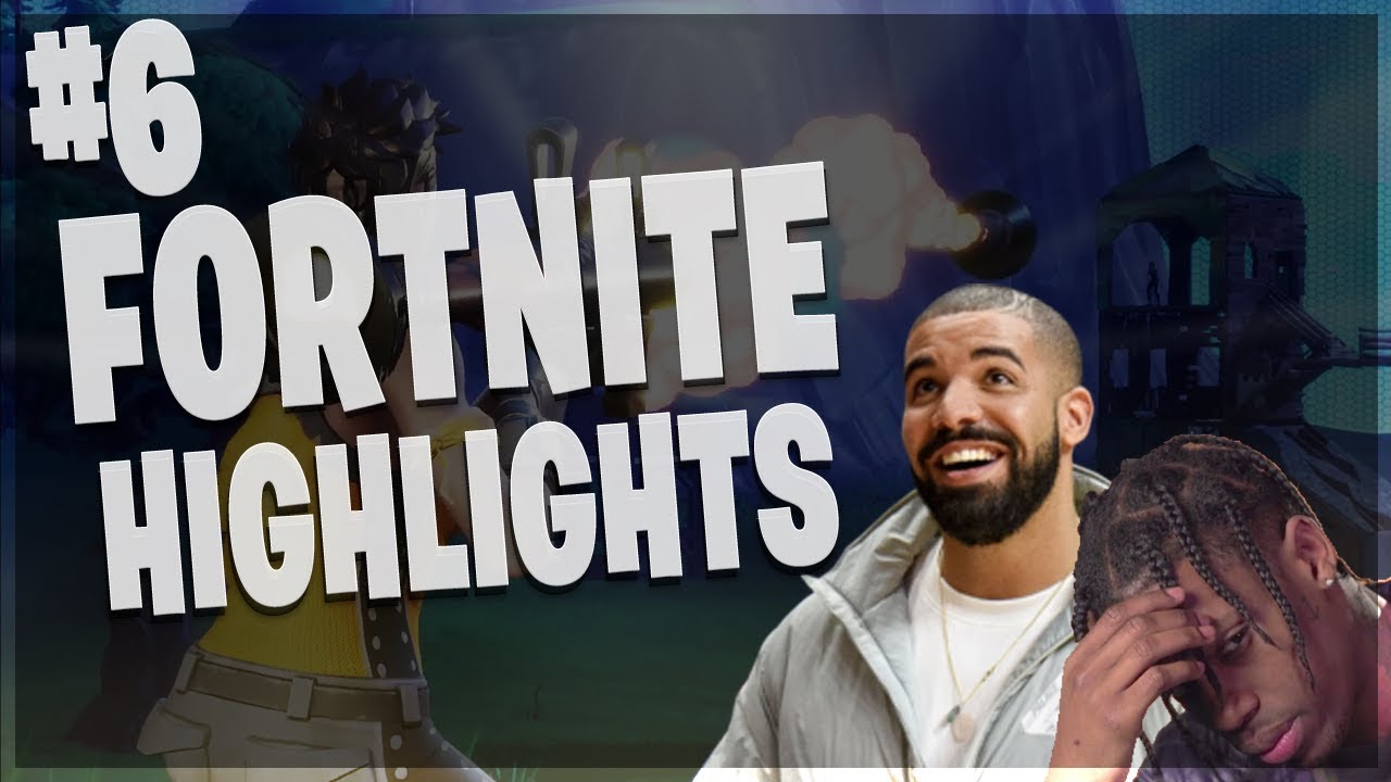 NINJA PLAYS WITH RAPPER DRAKE & TRAVIS SCOTT | Fortnite Daily Best ...