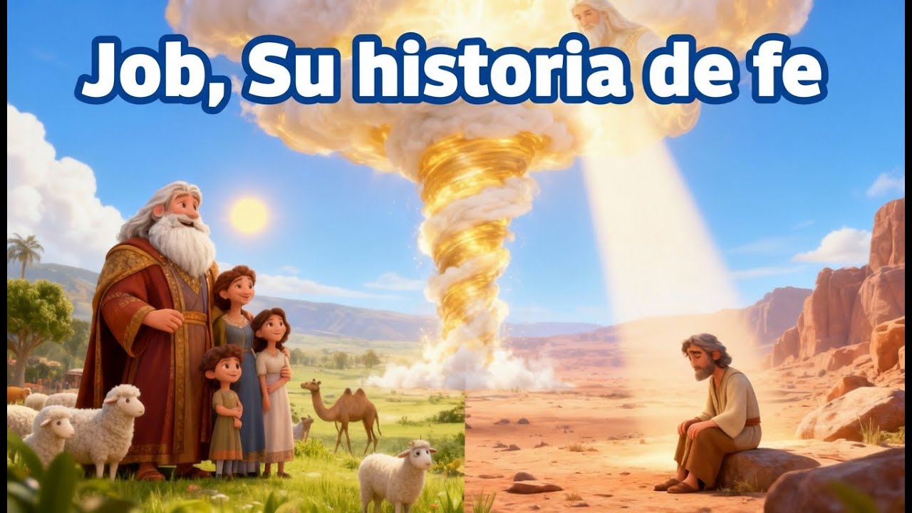 Job, su historia | Historia de la Biblia | Biblia para peques | # ...