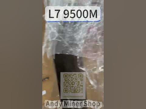 Bitmain Antminer L7 9500M mining miner.#bitmain #antminers #btc #fyp - YouTube