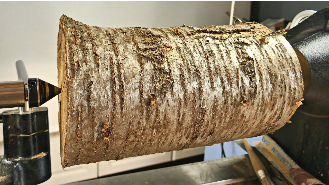 Woodturning - The Cherry Log - YouTube