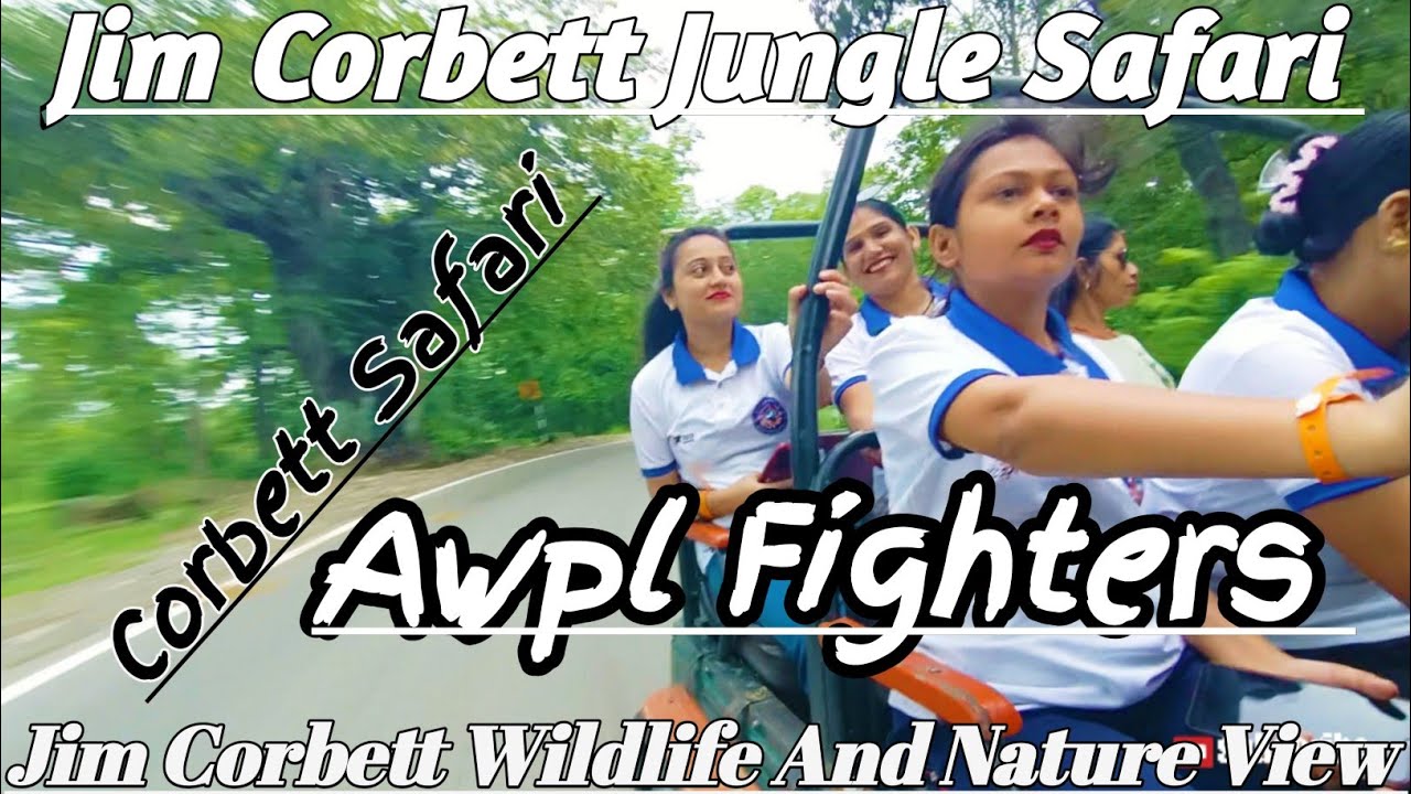 Jim Corbett National Park Jungle Safari ! On Road Gypsy Safari ! Awpl ...