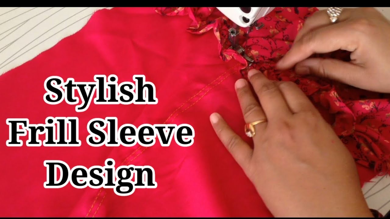 Stylish sleeve pattern for summer ️ Beautiful sleeve design Cutting and ...