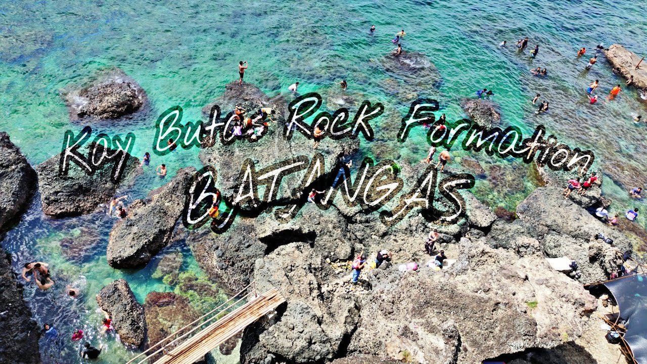 KAY BUTAS ROCK FORMATION LA ROCA BEACH | BATANGAS - YouTube