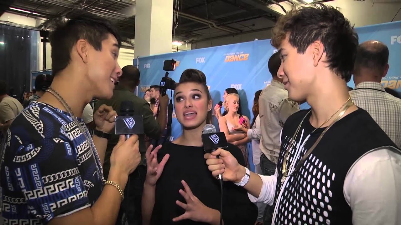 Jacque LeWarne Backstage at So You Think You Can Dance - YouTube