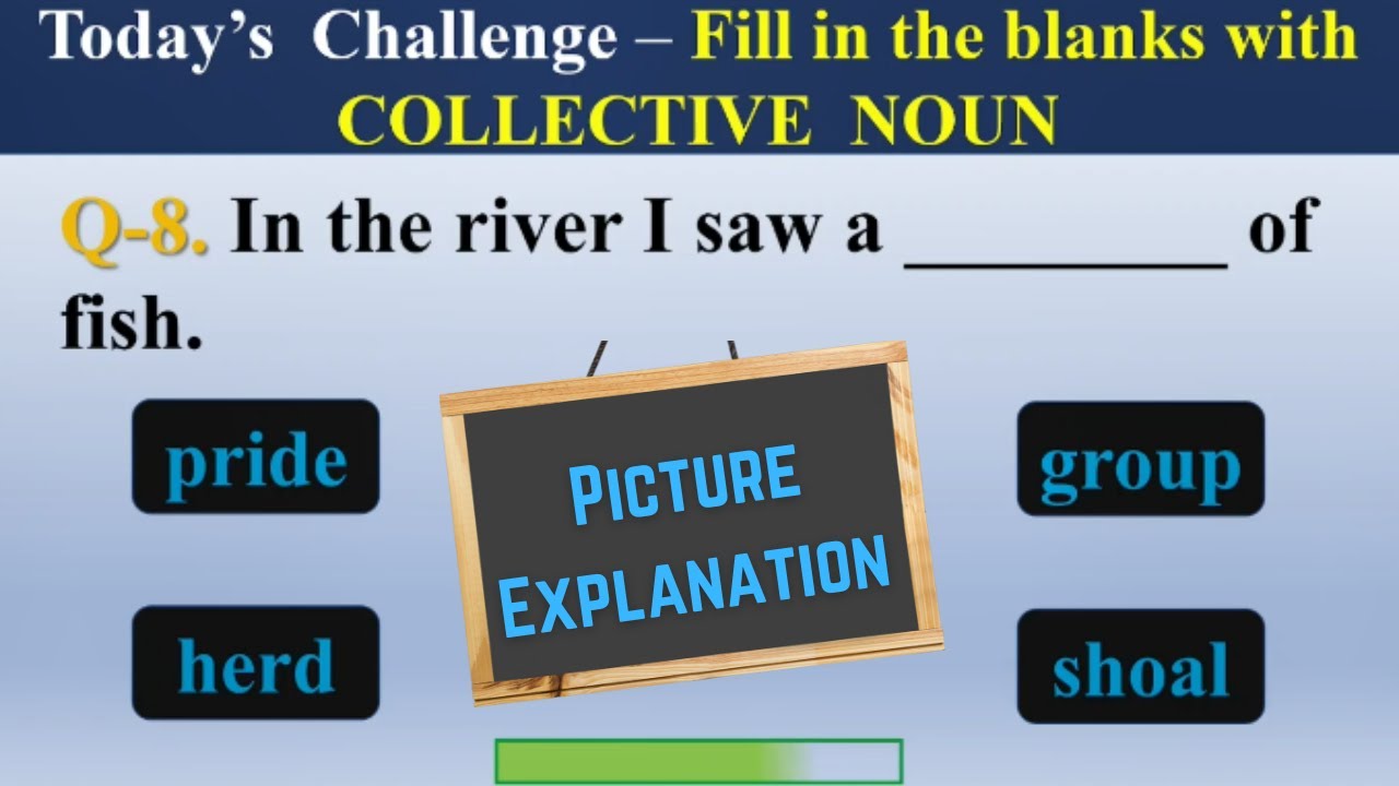 English Grammar COLLECTIVE NOUN Quiz With EXPLANATION Can You Score English Grammar COLLECTIVE NOUN Quiz With EXPLANATION Can You Score