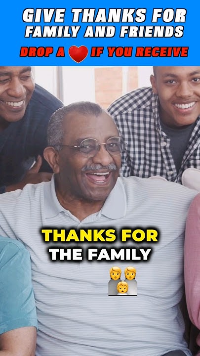 Give Thanks For Family And Friends | #shorts | Freddy Fri | #gratitude ...