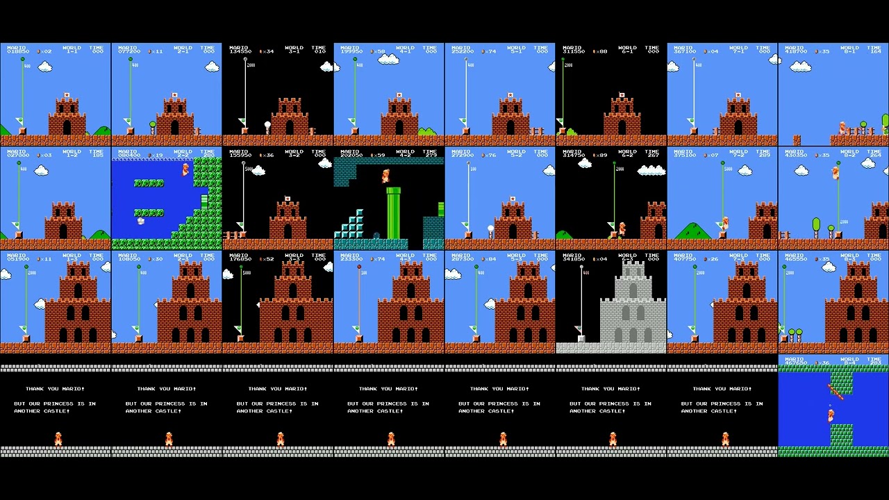 Deep Reinforcement Learning plays Mario - YouTube