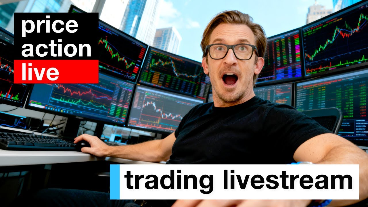 Gold $GC and Silver $SI on a TEAR | Price Action Live - YouTube