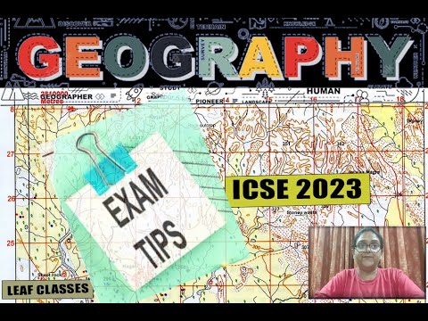 Exam Tips | Geography | Session 2022-23 | by ICSE Expert | Leaf Classes ...