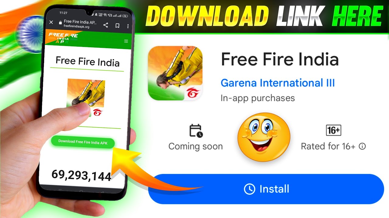 How to Download Free Fire India Today 🤩 | Free Fire India Download ...