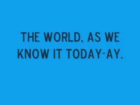 The Naked Brothers Band - The World - Lyrics On Screen HQ
