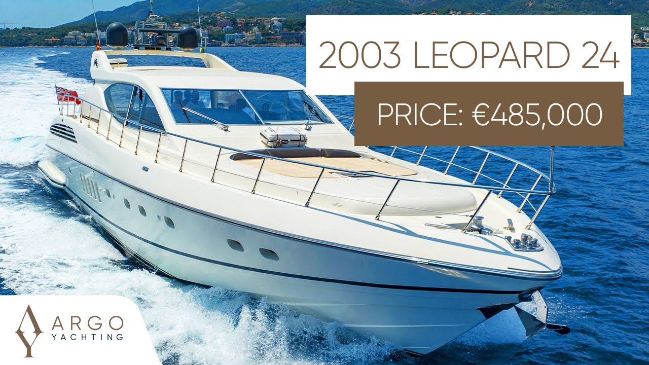 2003 Leopard 24 'Majestic' | Yacht Tour | FOR SALE in Mallorca - YouTube