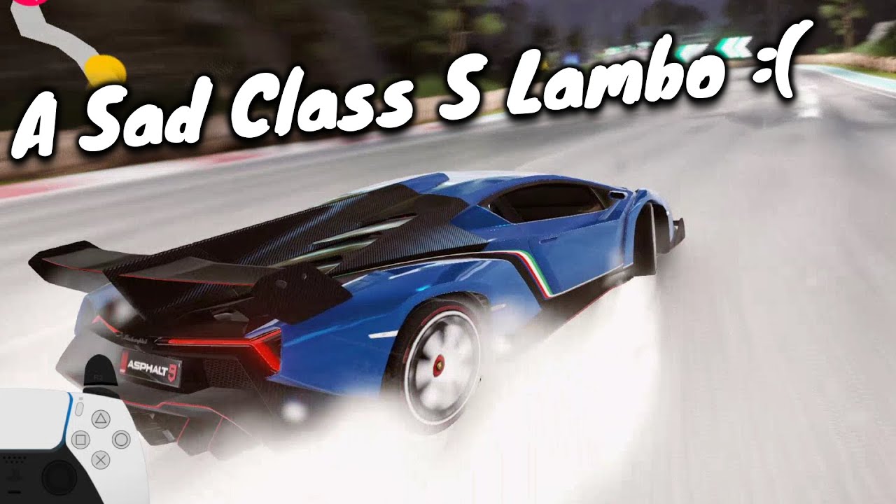 A Sad Class S Lambo :( | Asphalt 9 6* Golden Lamborghini Veneno ...