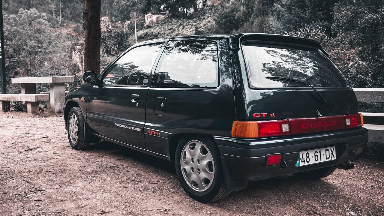 Daihatsu Charade GTti. - 800kg + Turbo... Que carro!! - YouTube