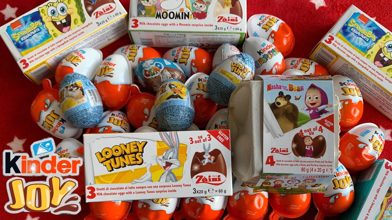 NEW! SURPRISE KINDER JOY | YummyKinder Surprise Egg Toys Opening ASM ...