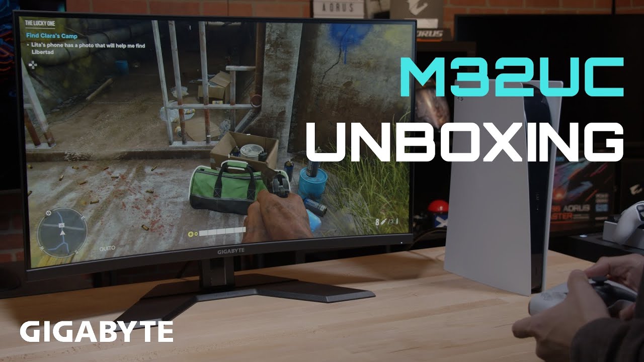 GIGABYTE M32UC Gaming Monitor | Official Unboxing - YouTube