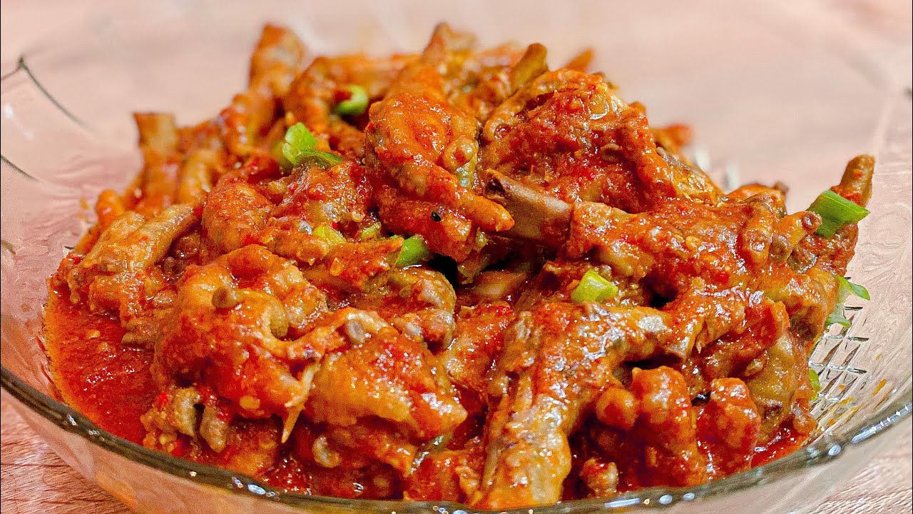 Resep Ceker Mercon Extra Pedas Ndower | Cara Masak Ceker Agar Super ...