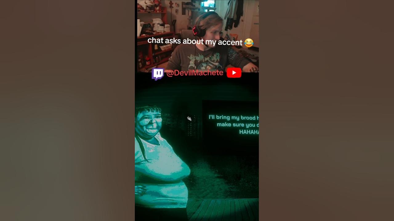 Chat questions my authentic southern accent lol. Come catch the last part now #game #horror ...