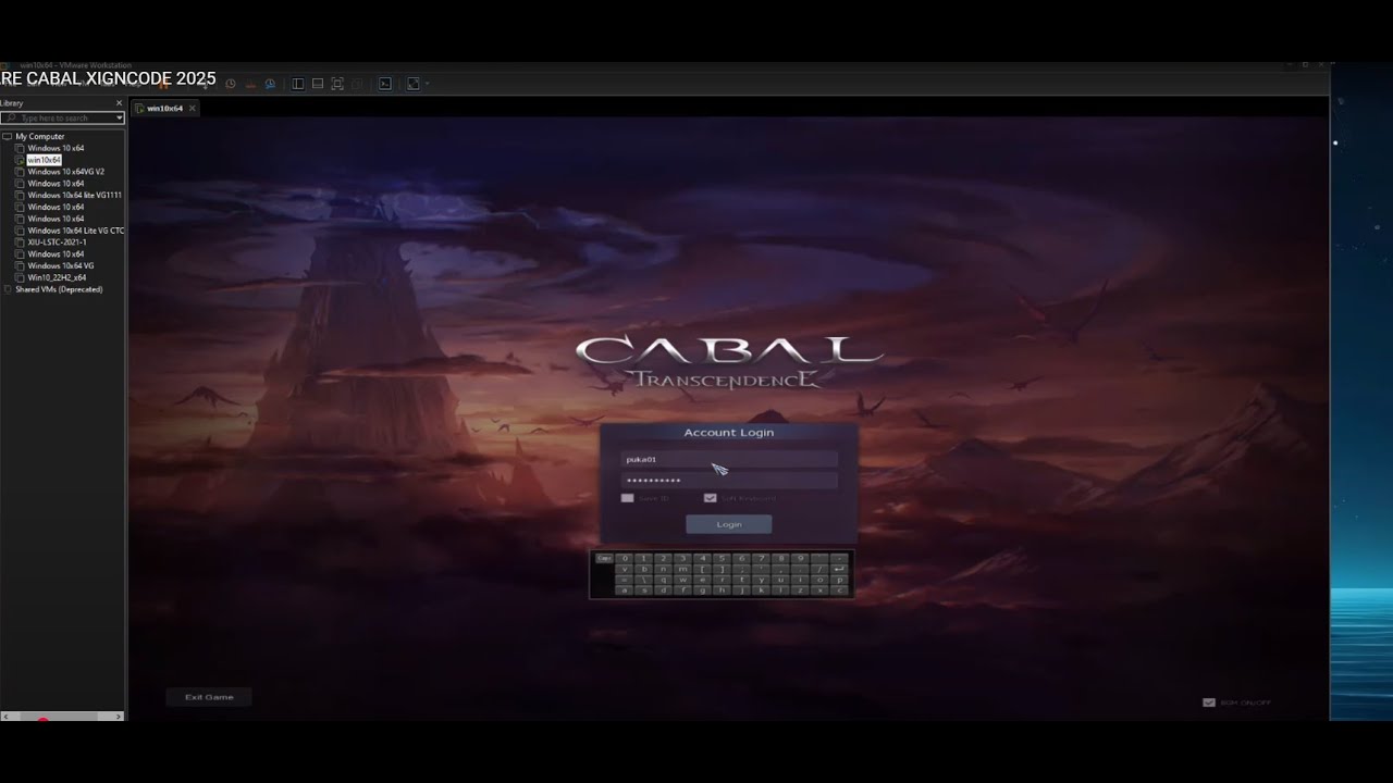 BYPASS VMAWARE CABAL XIGNCODE 2025 - YouTube